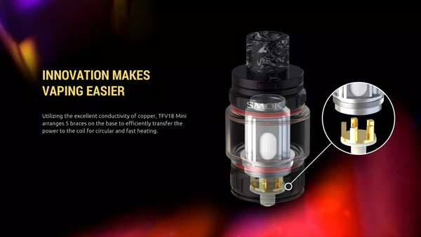 SMOK TFV18 Mini Tank [2023 Product Review] – cometovape
