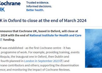 Cochrane UK To Close – cometovape