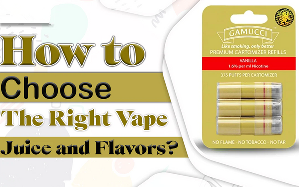 How to Choose the Right Vape Juice and Flavors? – cometovape