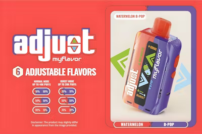 Press release: Adjust Launches a Flavor-Adjustable Vape – cometovape